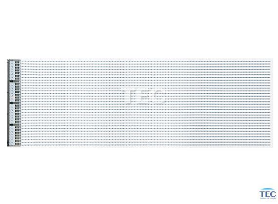 Glass adhesive film led screen, transparent soft film led display