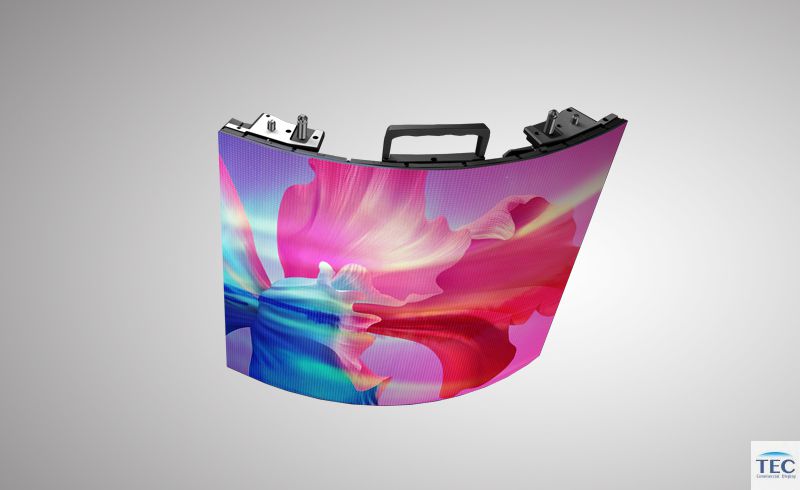 RI-3.9 Flex, Pitch 3.9mm Soft Rental LED Video Display, Curve, Corner ...