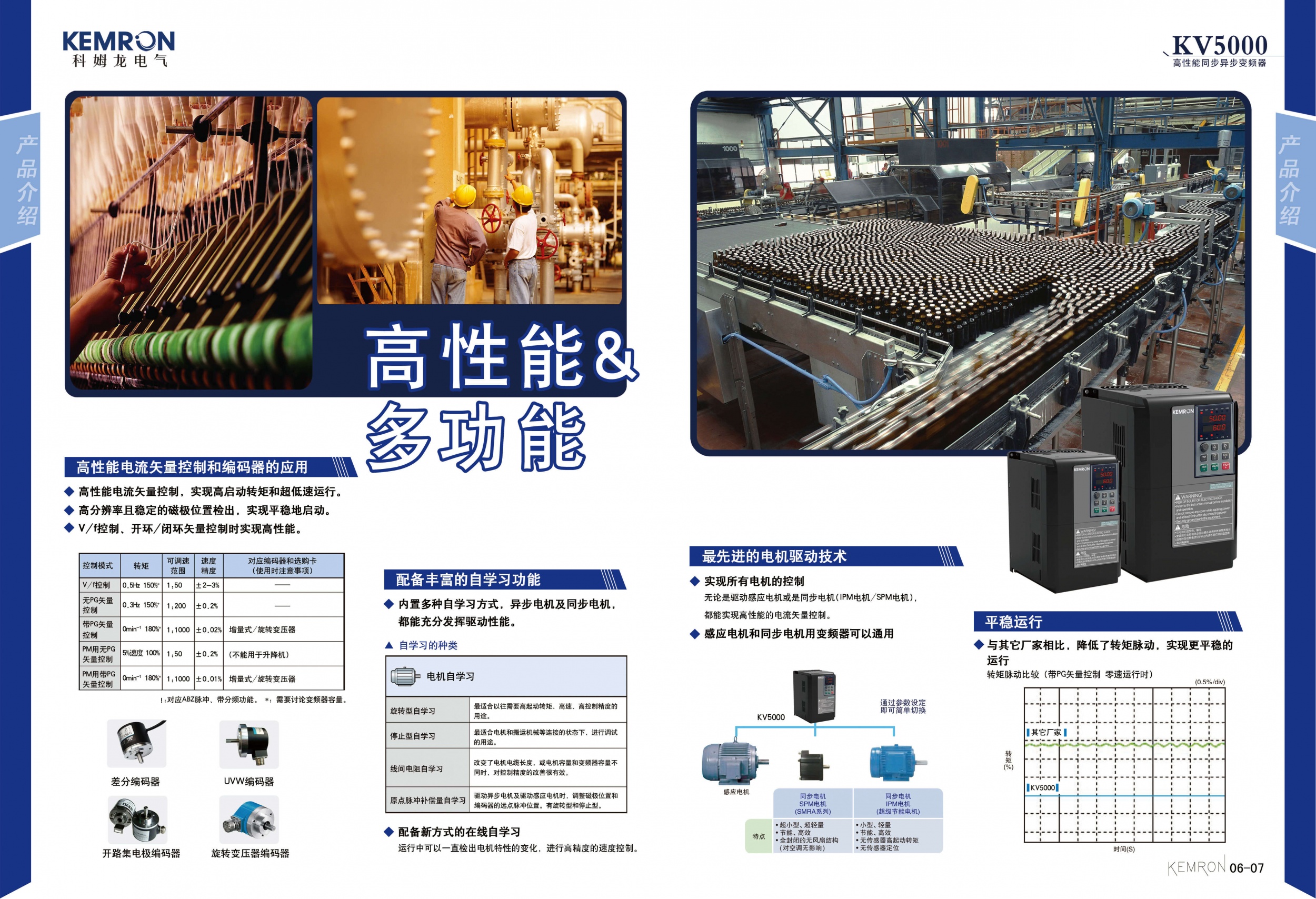 KV5000 高性能多功能型变频器,深圳市科姆龙电气技术有限公司