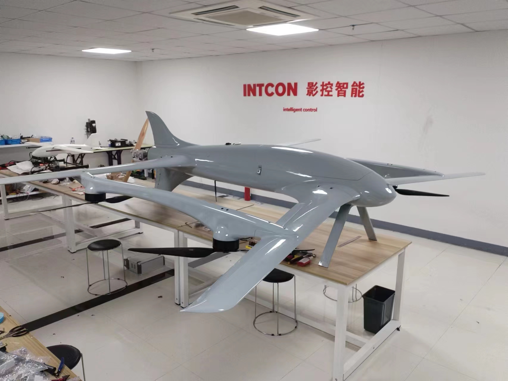 INTCON A510P hybrid UAV drone VTOL drone 10 hours Endurance UAV Airplane