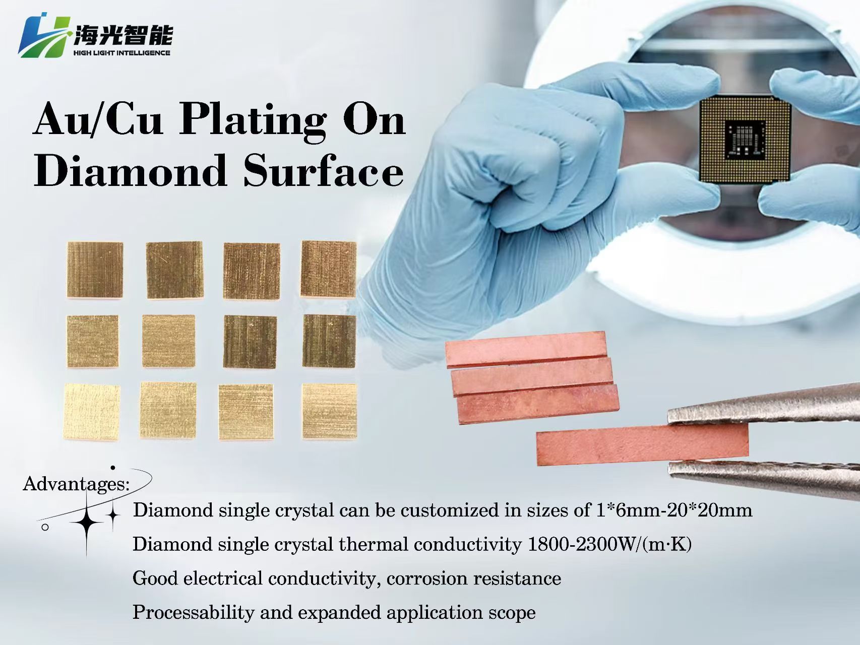 High Light Intelligence Technology's diamond/Cu has become the first ...