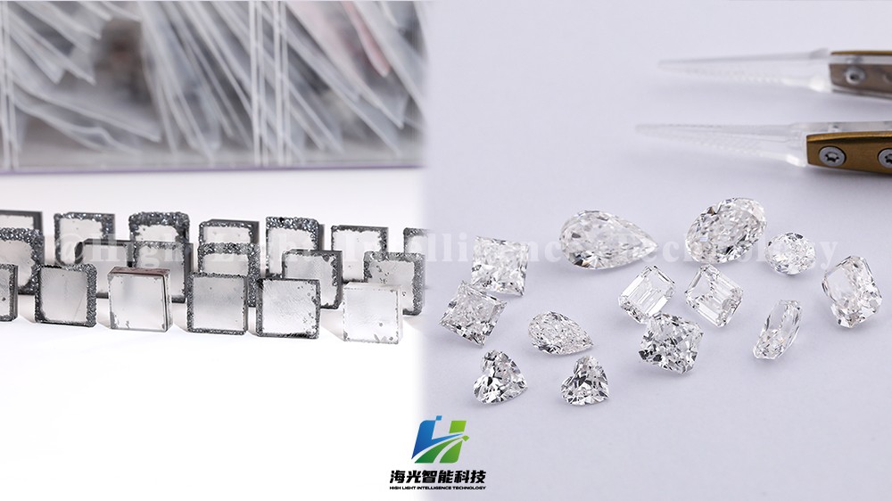 How does High Light's CVD diamond rough become exquisite diamonds?