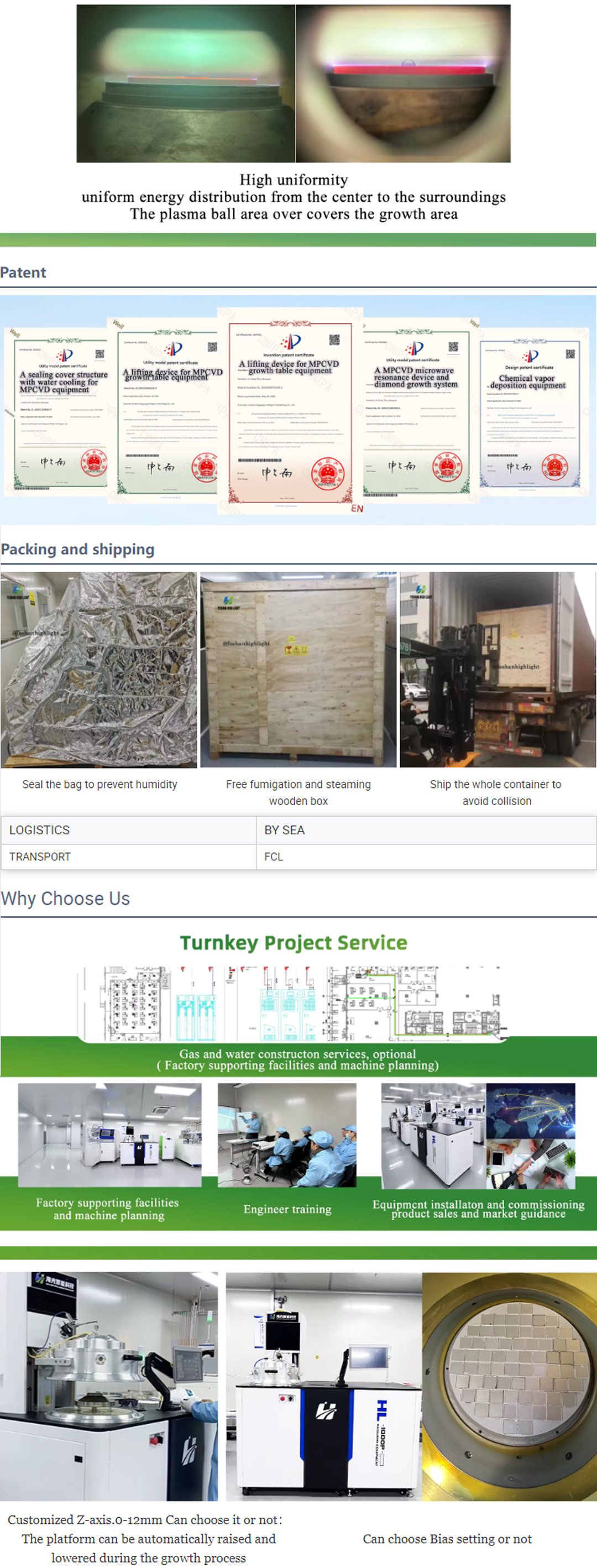Lab Grown Diamond Machine Helium Making Machine CVD Diamond Machine ...
