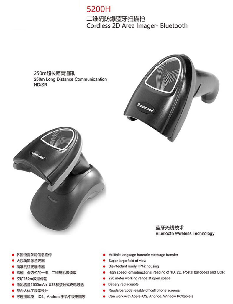 Explosion Proof Barcode Scanner