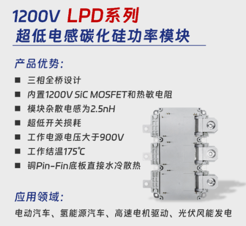 HPD封装的SiC功率模块的应用与设计
