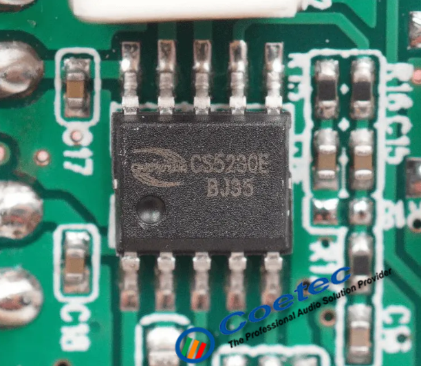 CS5230内置无电感电荷泵升压功放IC,5W防破音单声道音频功放IC