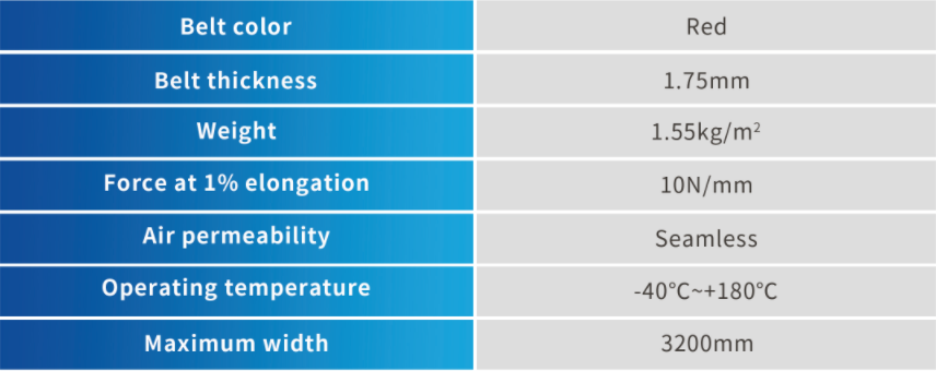 TSB PRESS INFEED BELTS