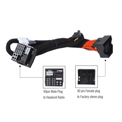 PUZU Car DSP Amplifier #5 Wiring harness for BMW/VW/Audi/ Benz