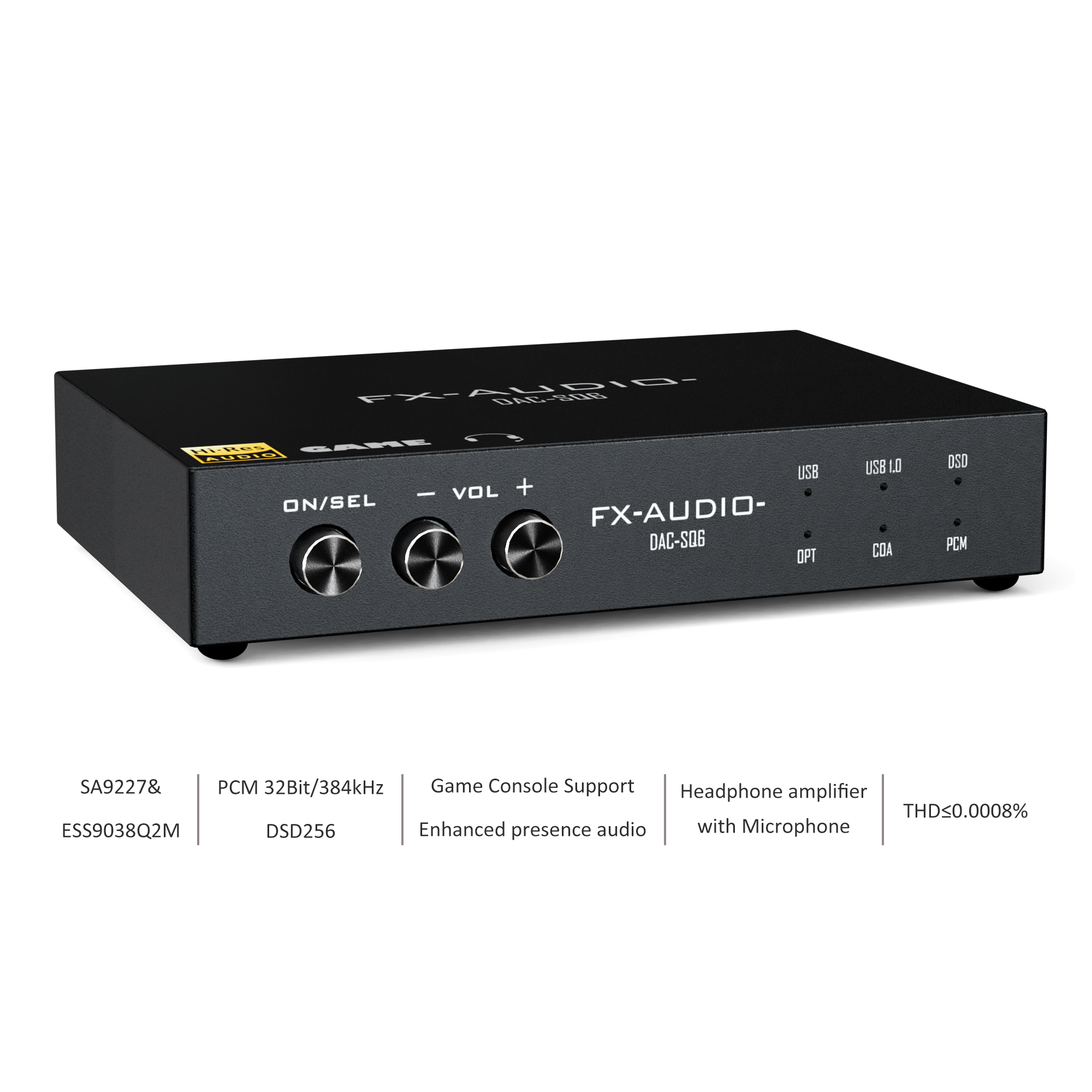 dac headphone amplifier Game Compatible