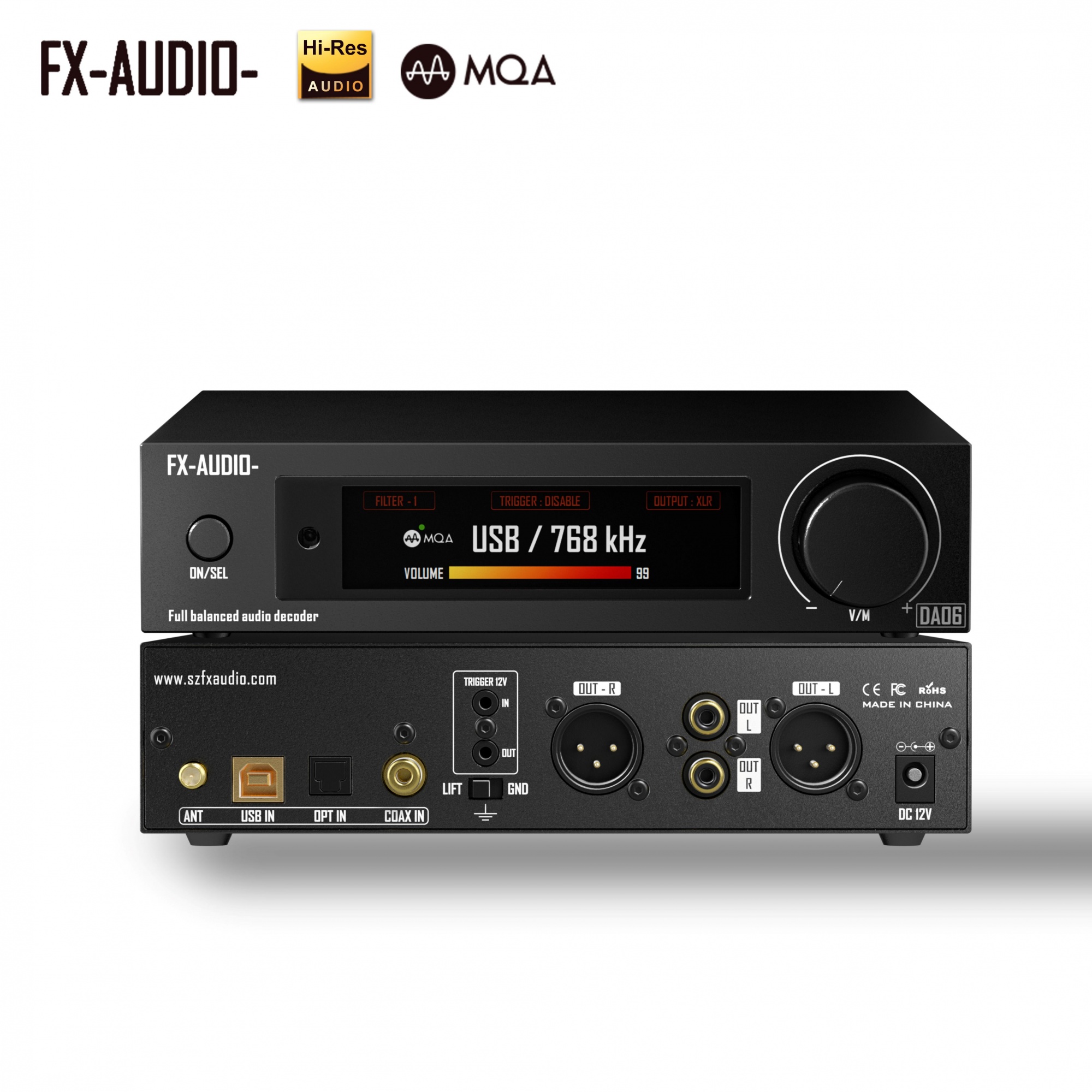 FX-DA06 High-quality audio decoder,u186486.iyz168.com