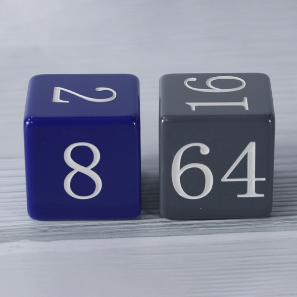 Onlycraftstudio custom backgammon doubling cubes