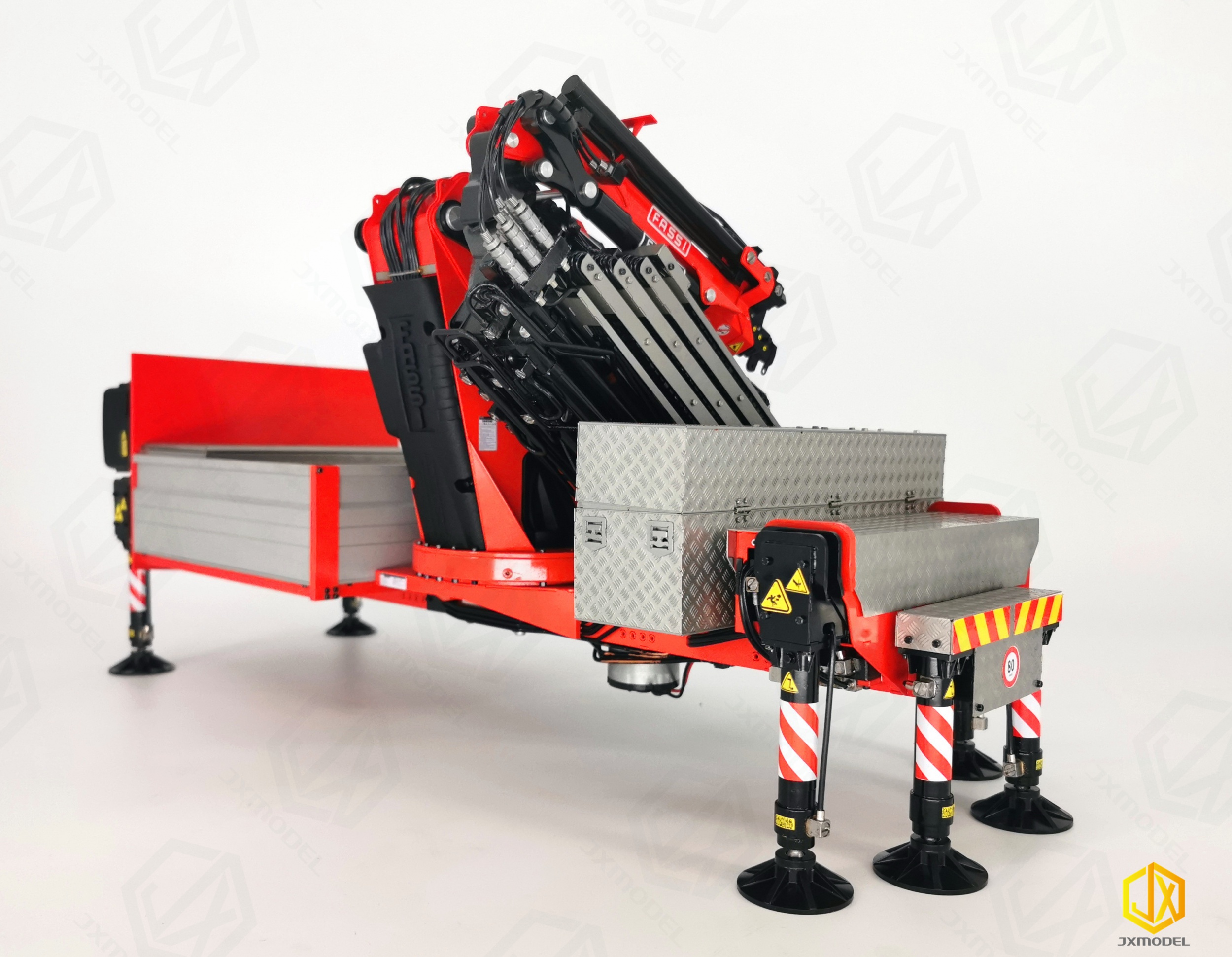 Truck Rear Mounted Crane JX-F1650-WD with Remote conctrler