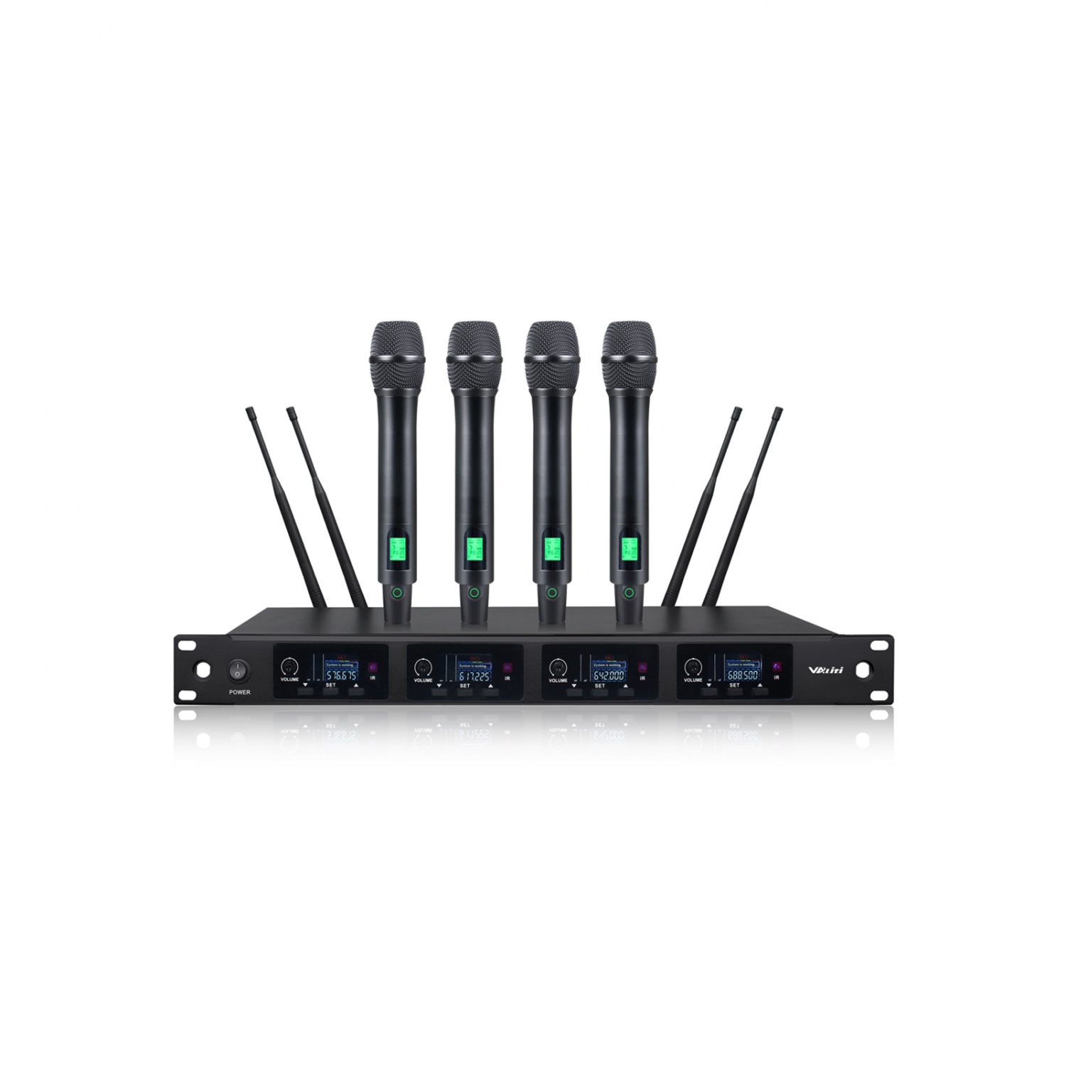 无线一拖四话筒 HW-4060S/E/F/T-唯骊视（广东）科技有限公司