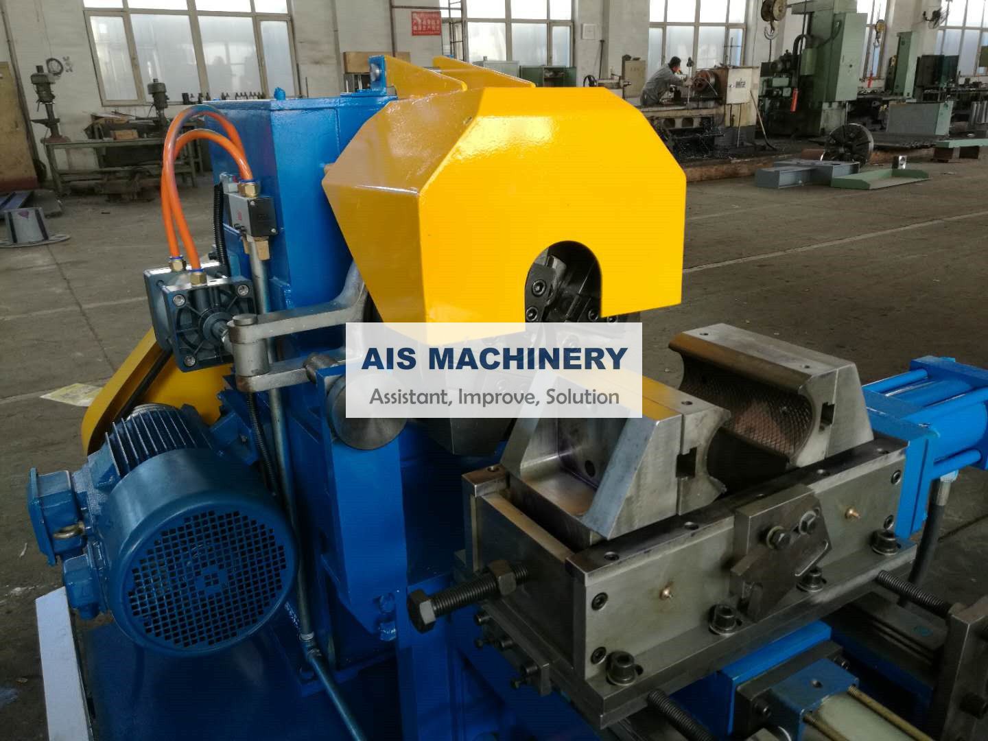 Automatic Industrial Pipe Threading Machine 1/2 - 4 Inch NPT BSP