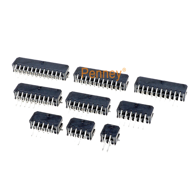 Molex 43045 PCB Header Dual 2-24 Circuits Horizontal Surface Mount 3.0 ...