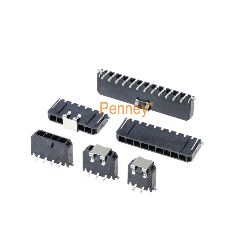 Molex 43650 PCB Header Single 2-24 Circuits Vertical 3.0 mm Pitch SMD ...