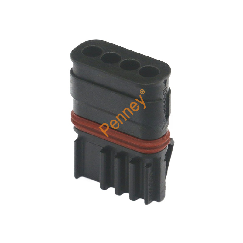Hirschmann Auto Receptacle 4 Pin Waterproof 872-440-501 Wire Harness ...