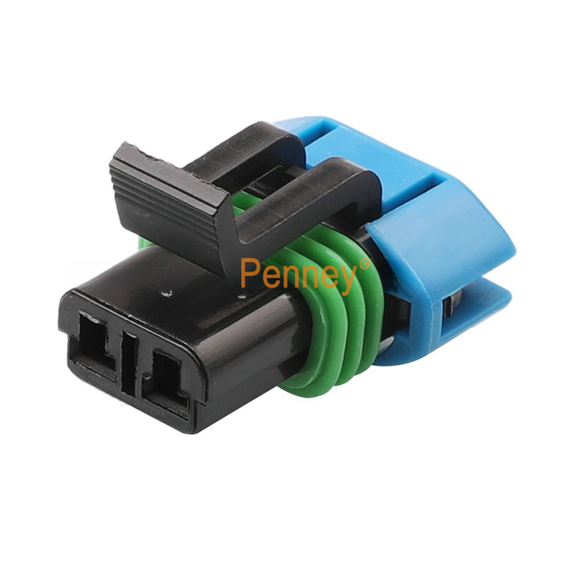 Aptiv Delphi 15300027 Auto Female Receptacle 2 Pin Car Socket Wire to ...