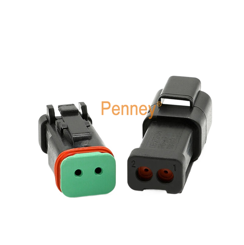 Deutsch DT DT04-2P-E005 DT06-2S-E005 2 Position Housing for male and female terminal wire to ...