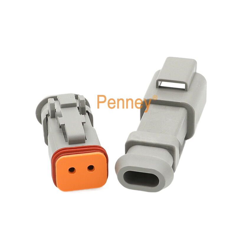 Deutsch DT DT04-2P-E008 DT06-2S-E008 2 Position Housing for male and female terminal wire to ...