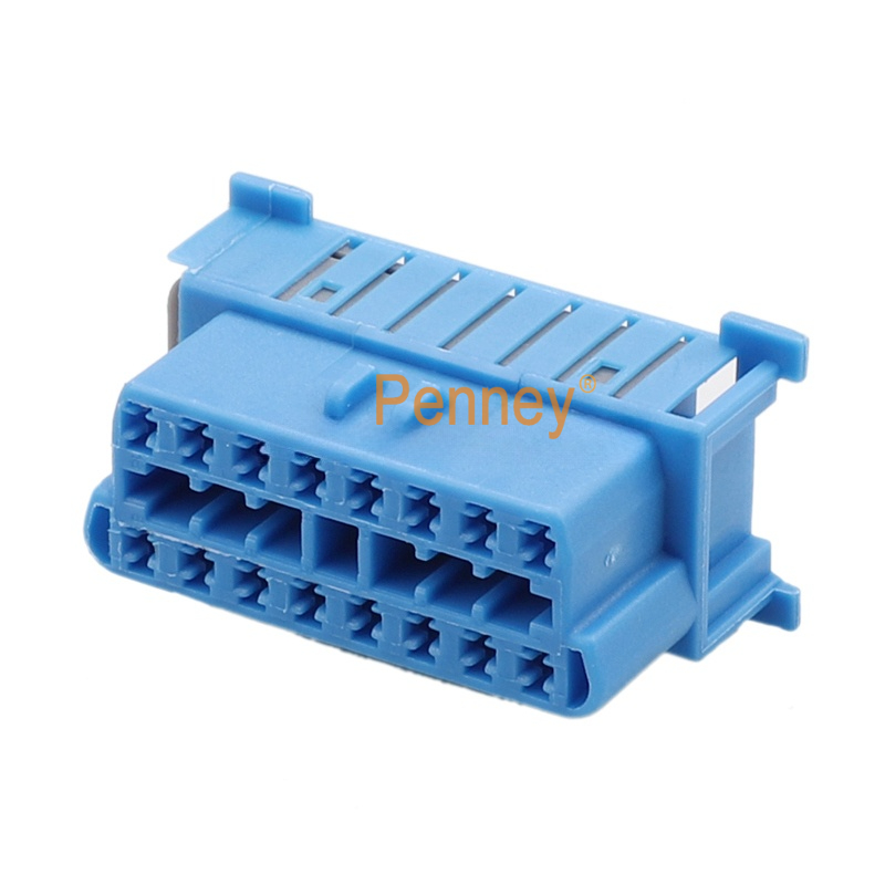 TE TYCO 1418984-1 16 Position Auto Housing Female Terminal Wire to Wire ...