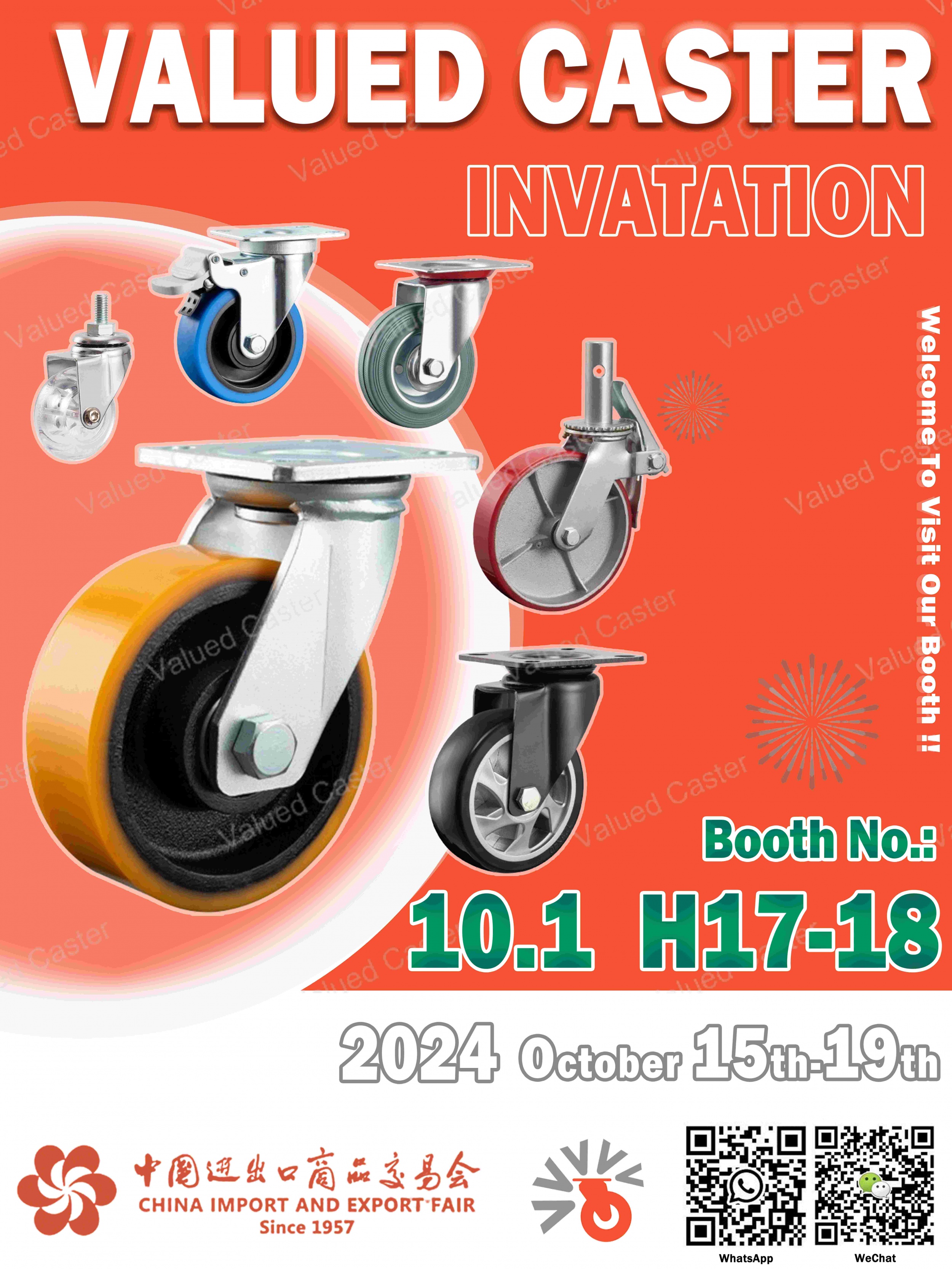 ZHONGSHAN VALUED INDUSTRY LTD | Professional Caster Manufacturer ...