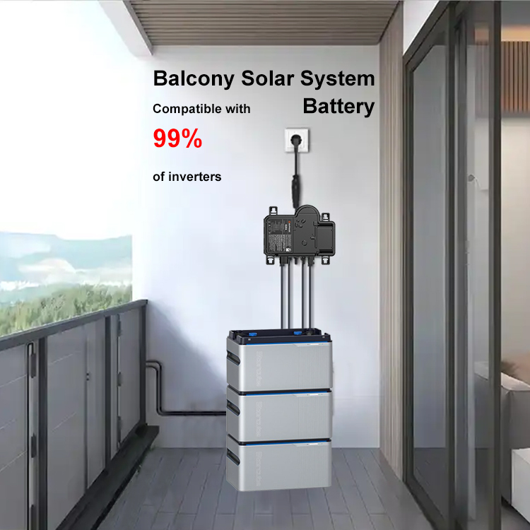 PV Balcony solar System battery balkonkraftwerk