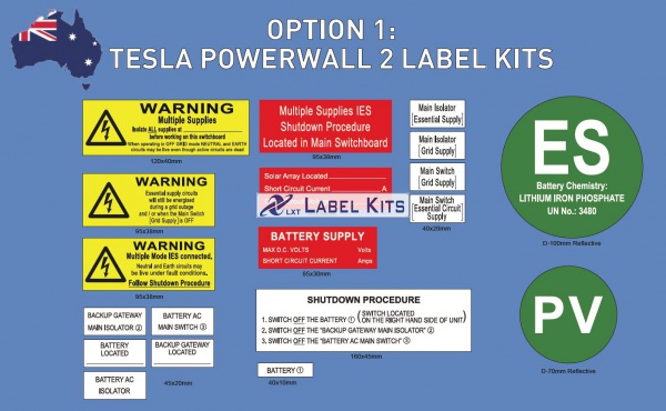 Solar Label Kits for installers in Australia and New Zealand