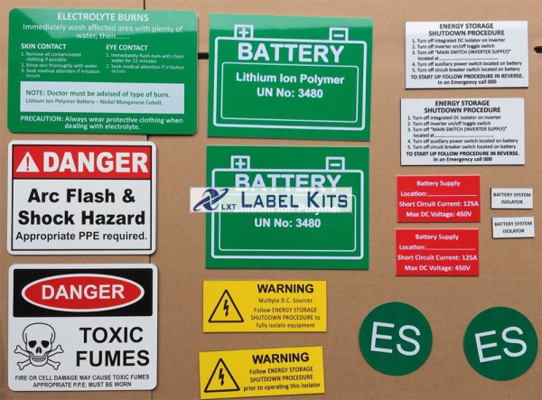 Solar Label Kits for installers in Australia and New Zealand