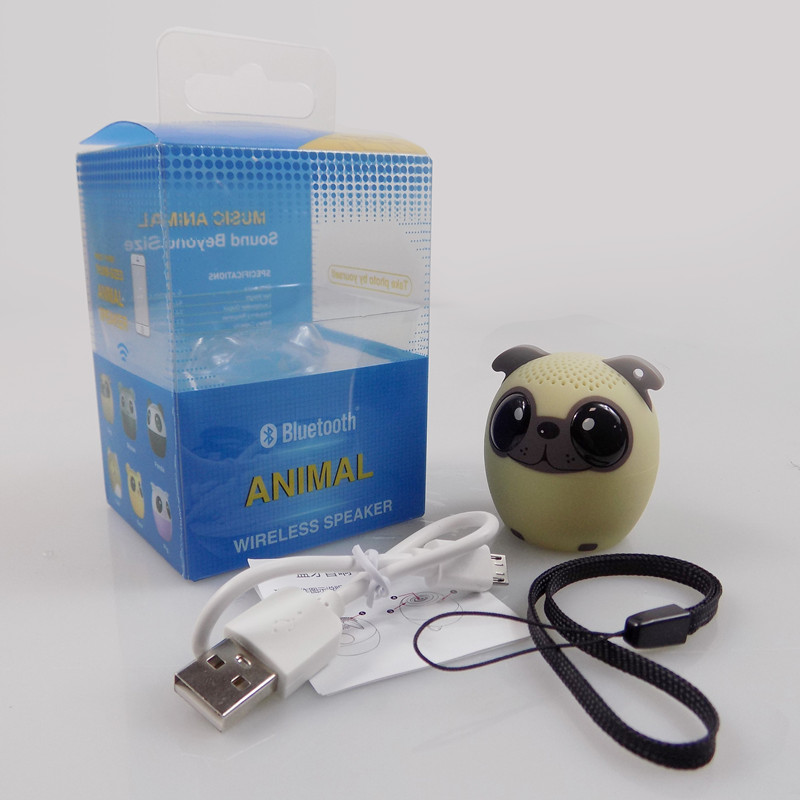 Dog Mini Bluetooth Animal Wireless Speaker
