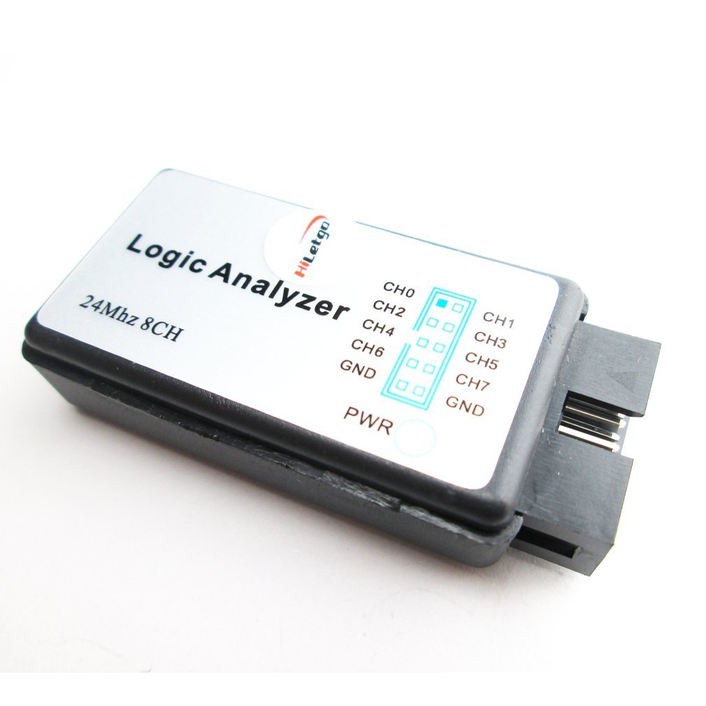 24MHz 8CH USB Logic Analyzer 8 Channel Logic Analyzer Compatible to ...