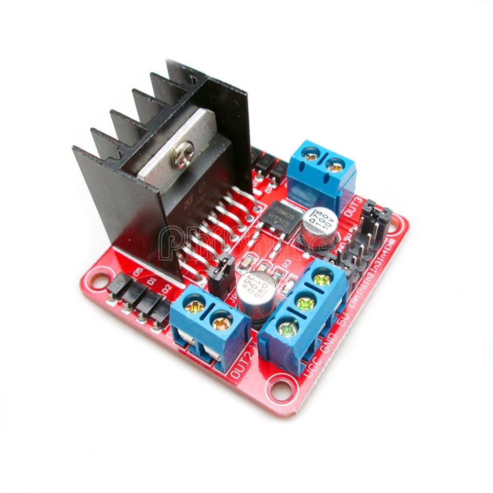 L298N Motor Driver controller Board Module Stepper Motor DC Dual H ...