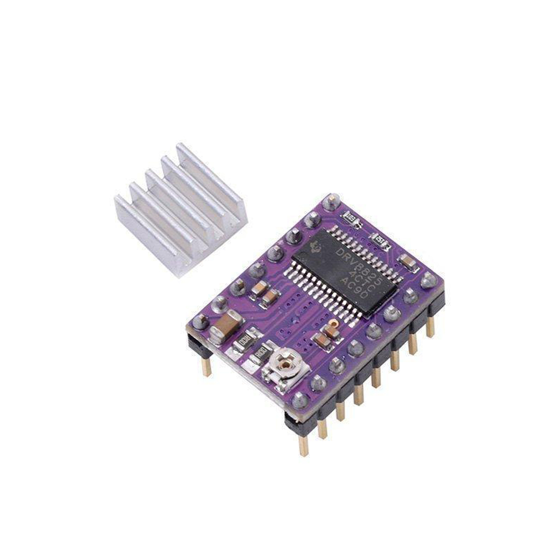 DRV8825 Stepper Motor Driver Module for 3D Printer RepRap 4 RAMPS1.4 ...
