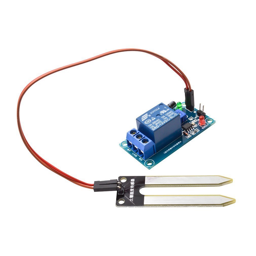 12V Soil Moisture Sensor Controller Module Automatically Watering ...
