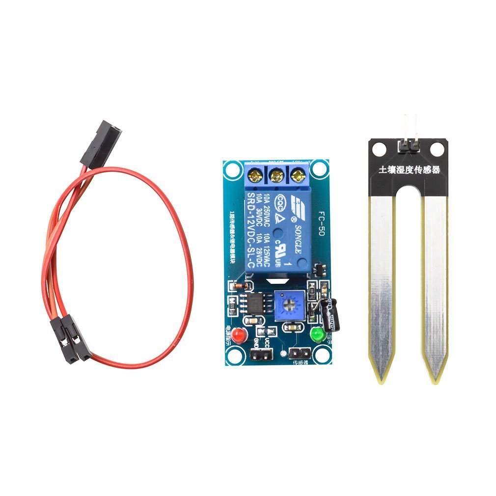 12V Soil Moisture Sensor Controller Module Automatically Watering ...