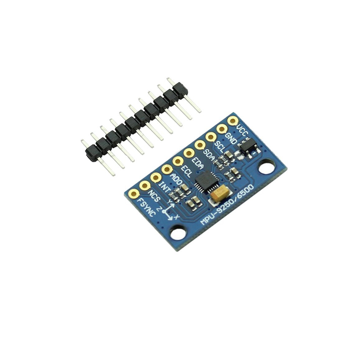 MPU9250/6500 9-Axis 9 DOF 16 Bit Gyroscope Acceleration Magnetic Sensor ...