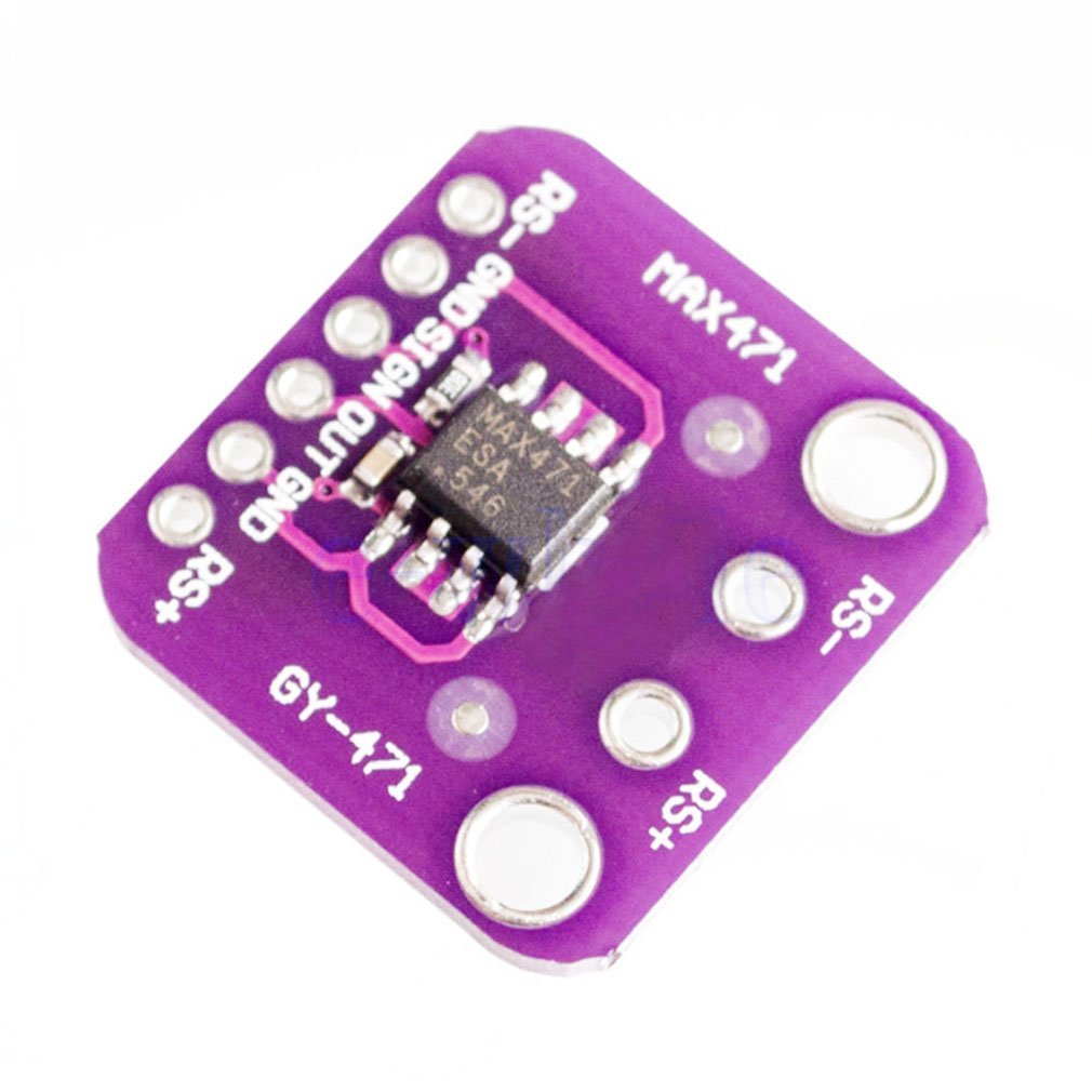 MAX471 3A Current Sensor Module Consume Current Detection Module DC 0 ...