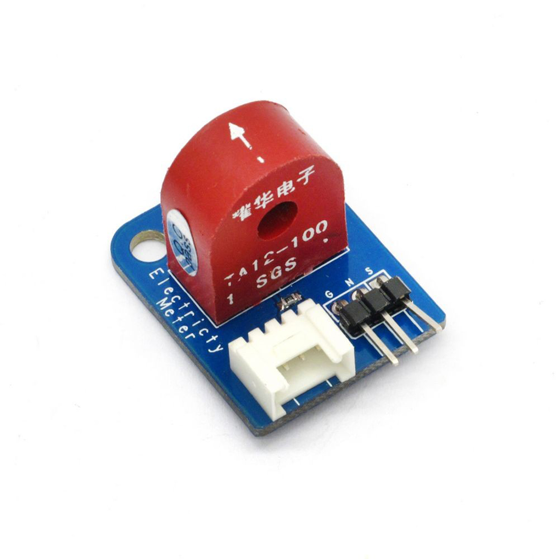 Analog Current Meter Sensor Module AC 0~5A Ammeter Sensor Board Based ...