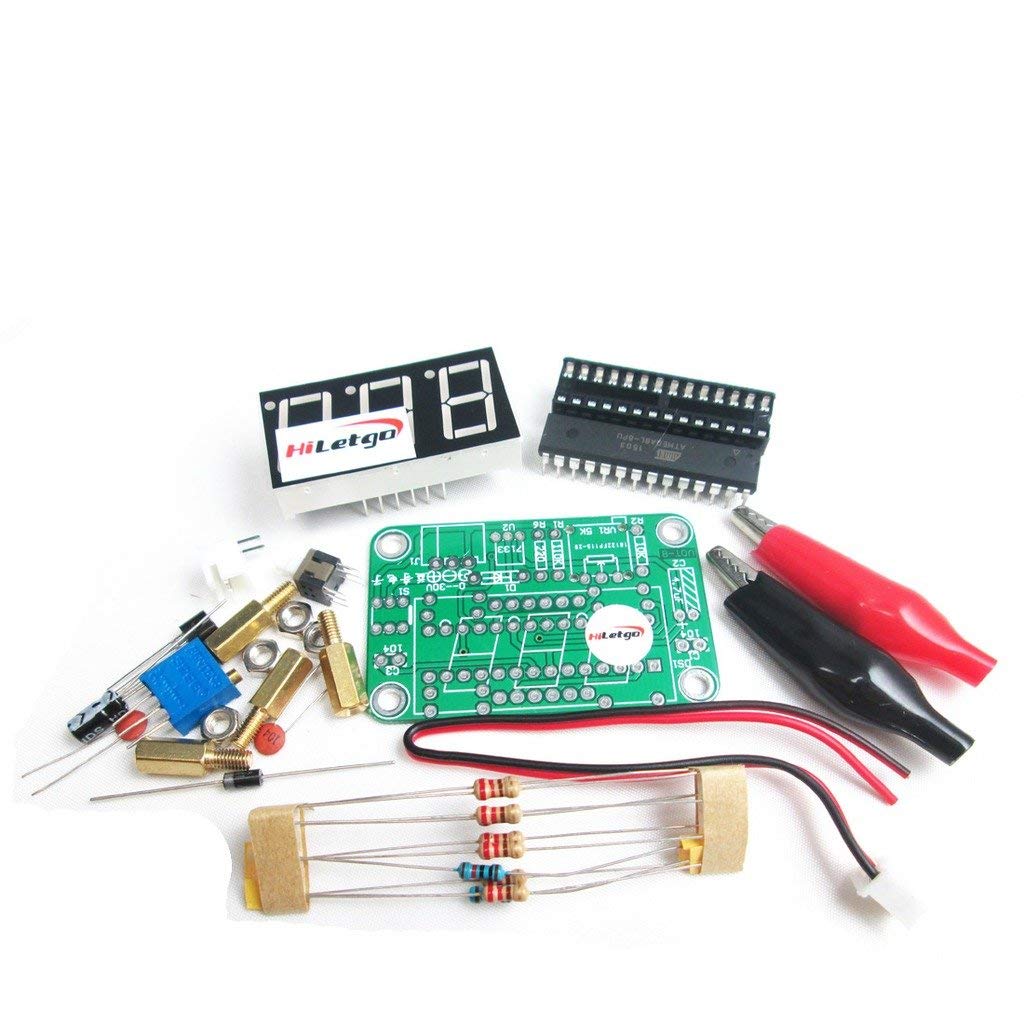 VOT-8 Voltmeter Kit Voltage Meter Electronic Production Suite DIY Kit ...