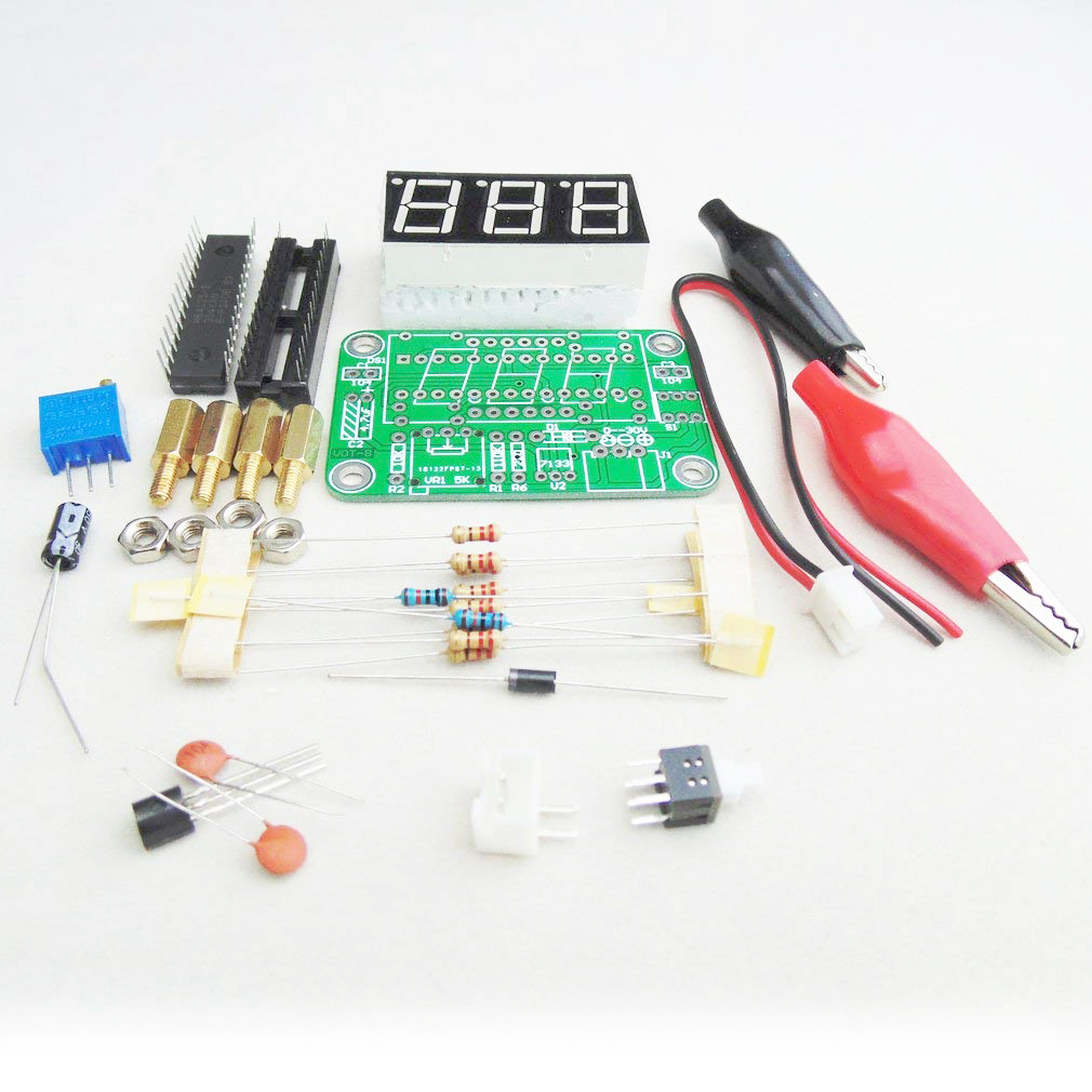 VOT-8 Voltmeter Kit Voltage Meter Electronic Production Suite DIY Kit ...