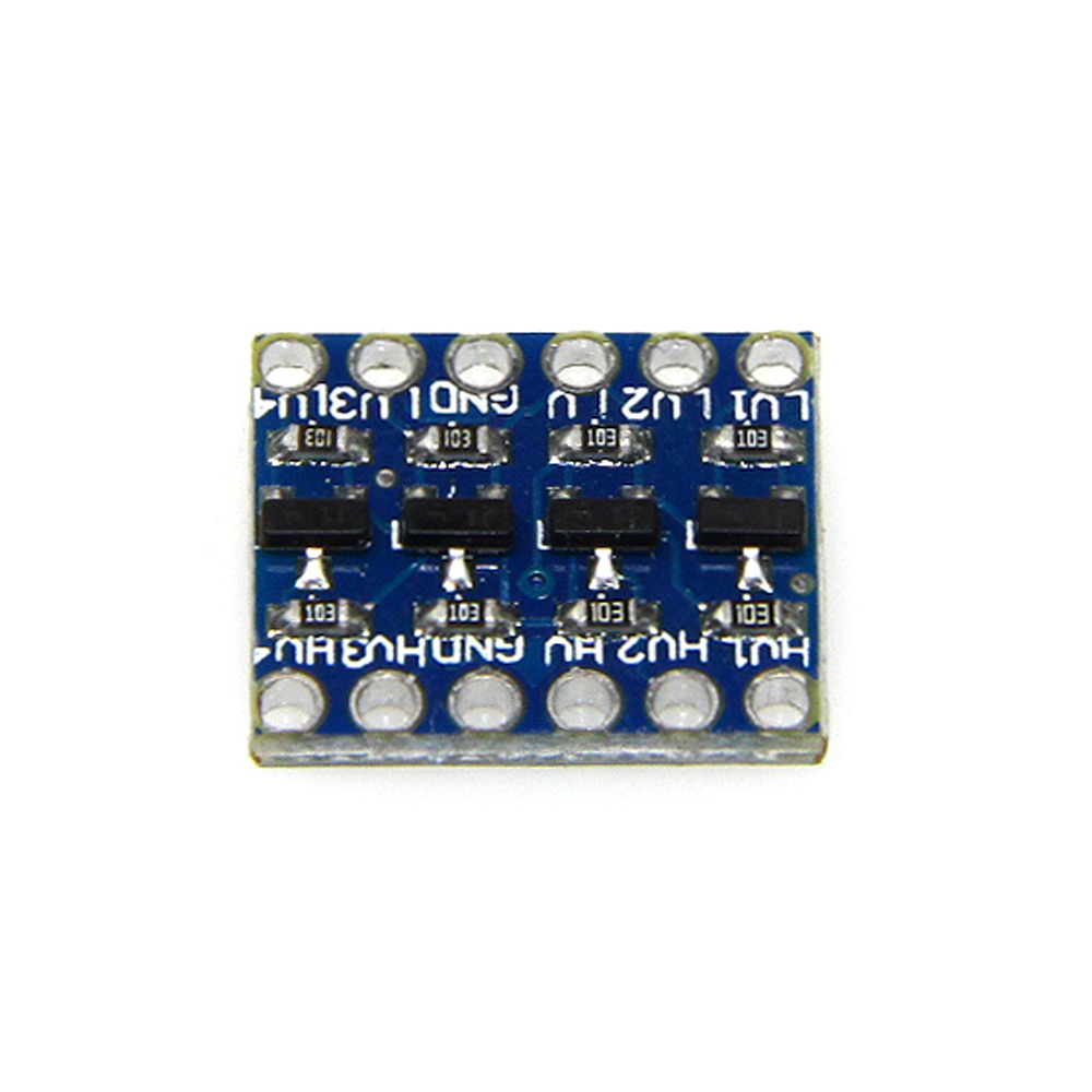 4 Channels IIC I2C Logic Level Converter Bi-Directional 3.3V-5V Shifter ...