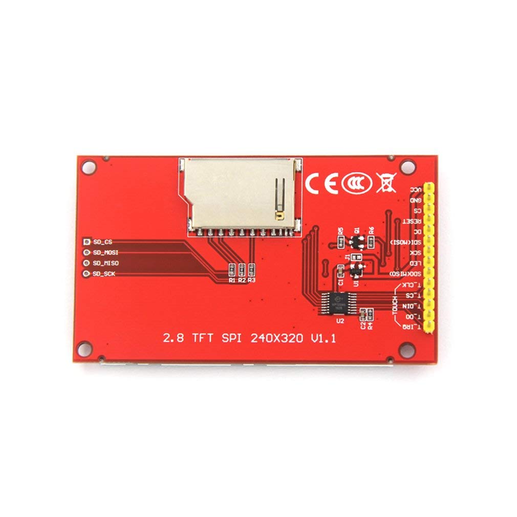 240X320 Resolution 2.8" SPI TFT LCD Display Touch Panel ILI9341 with ...