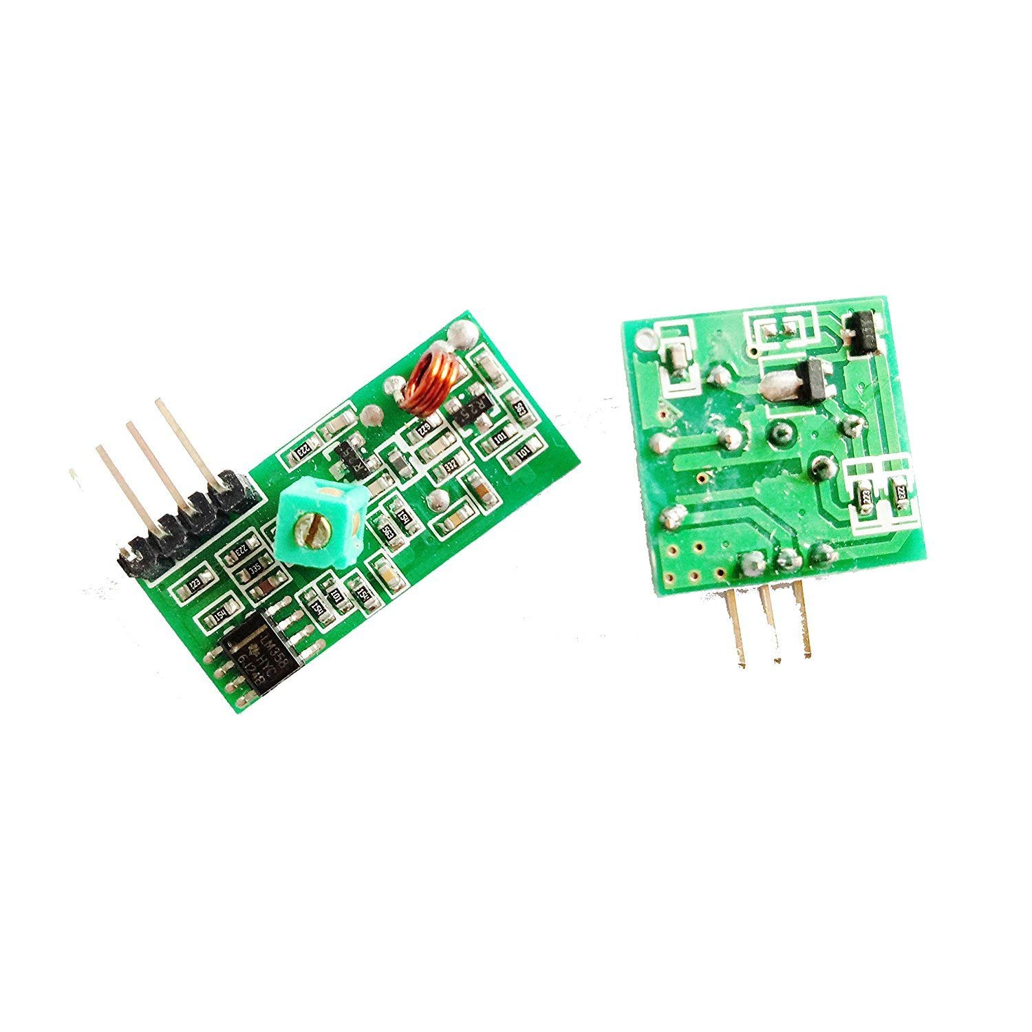 433MHz RF Wireless Transmitter and Receiver Module for Arduino/Arm/McU ...