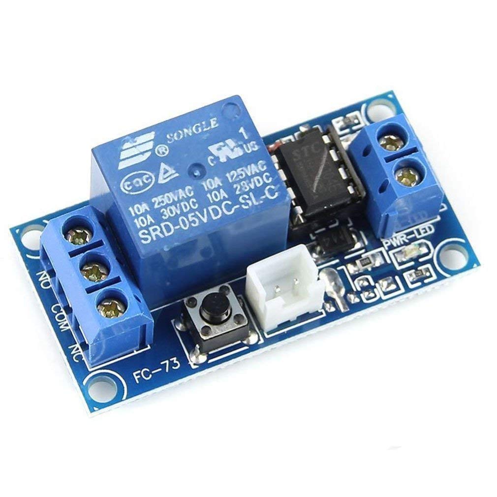 5V 1 Channel Latching Relay Module with Touch Bistable Switch MCU Control,Shenzhen HiLetgo ...
