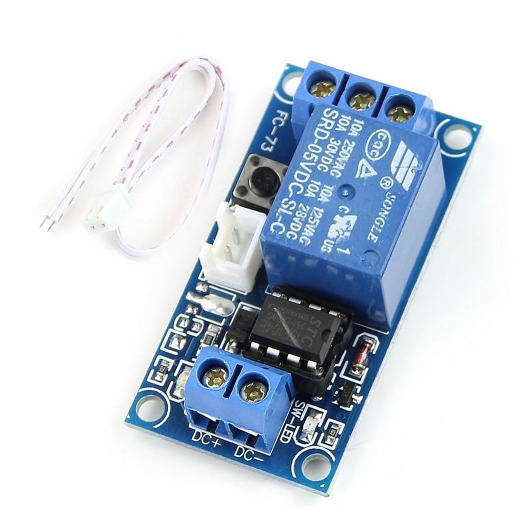 5V 1 Channel Latching Relay Module with Touch Bistable Switch MCU ...