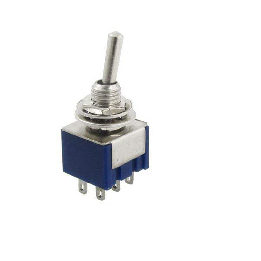 AC 125V 6A Amps ON/ON 6 Terminals 2 Position DPDT Toggle Switch MTS202 ...