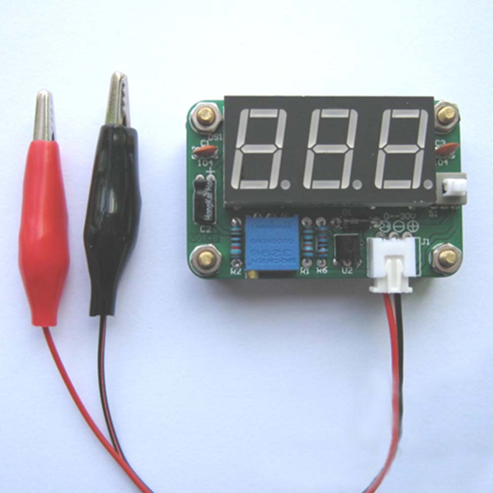 VOT-8 Voltmeter Kit Voltage Meter Electronic Production Suite DIY Kit ...
