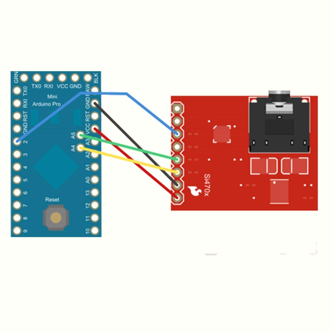 Si4703 Rds Fm Radio Tuner Evaluation Breakout Board For Arduino Avr Pic Arm Shenzhen Hiletgo