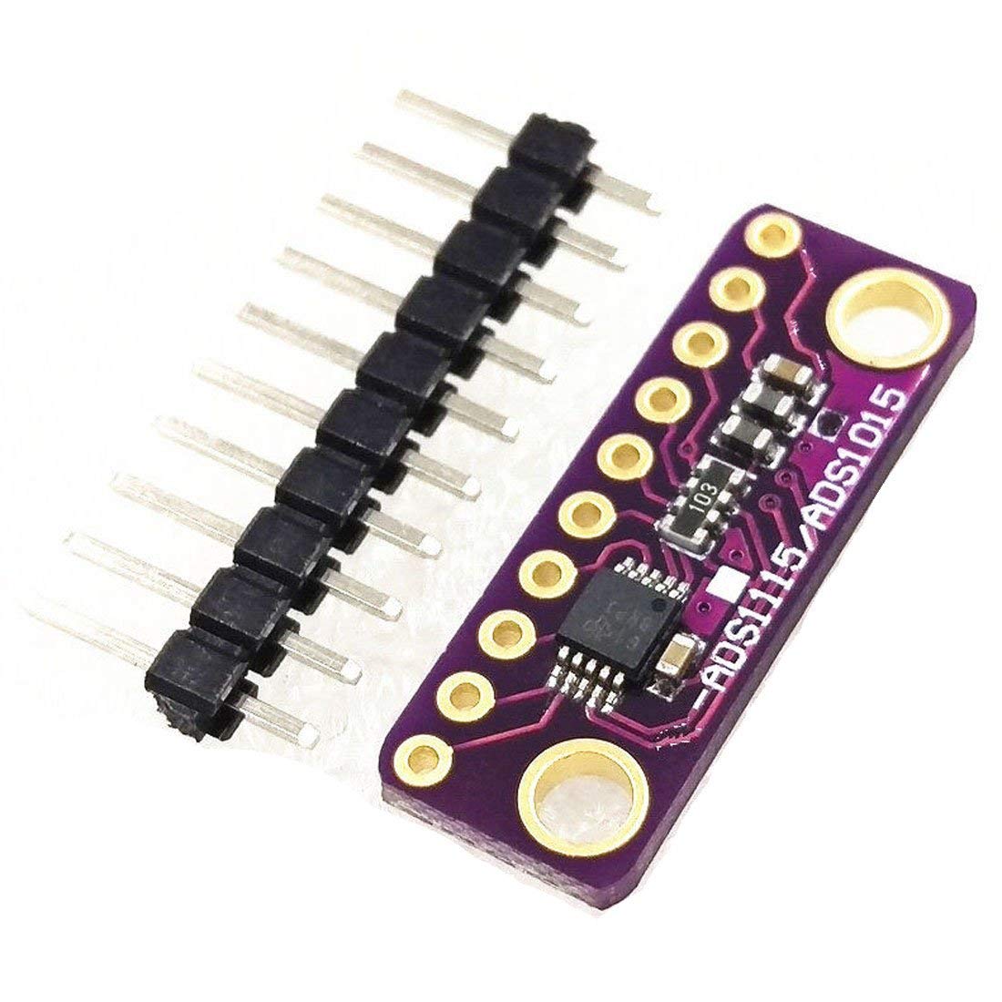 ADS1015 12 bit precision analog-to-digital converter ADC module ...