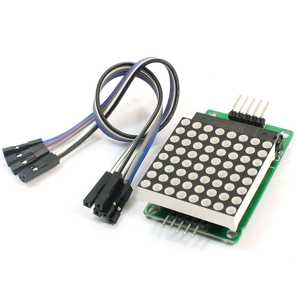 MAX7219 Dot matrix module DIY kit MCU control Display module for ...